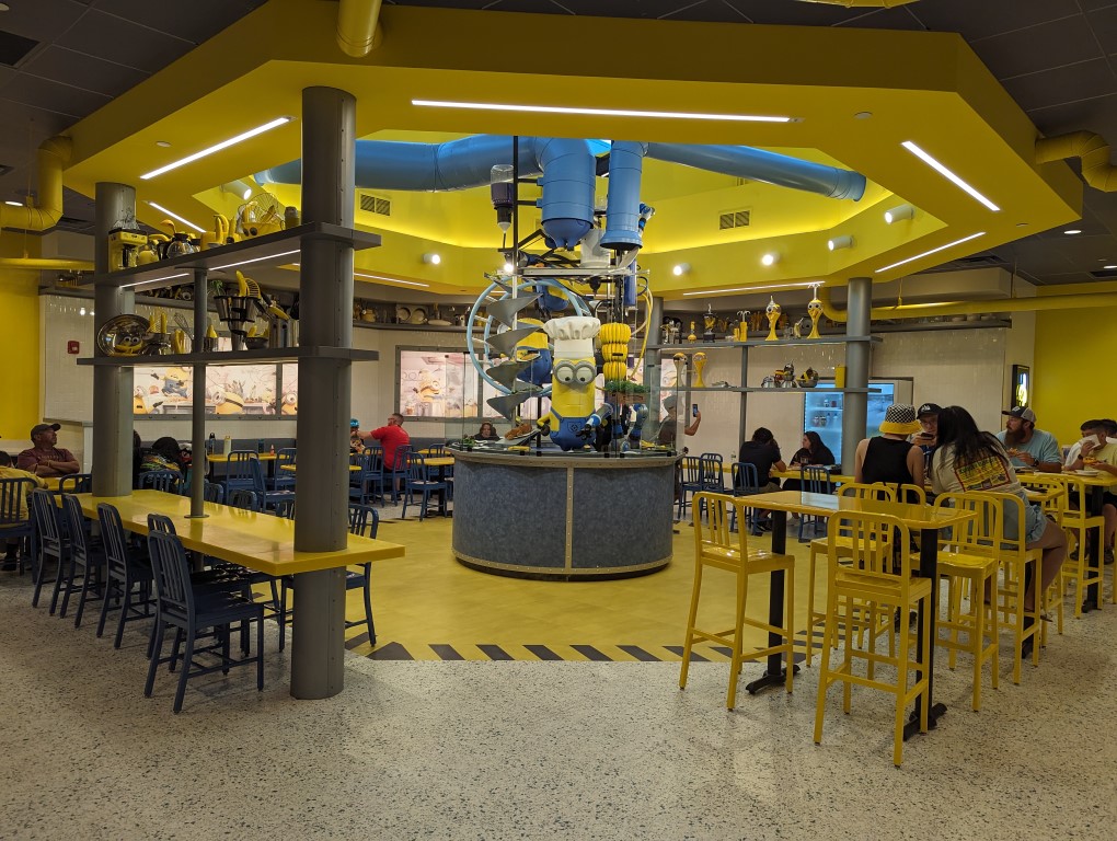 Minion Café Menu at Universal Studios Orlando (June 2023)